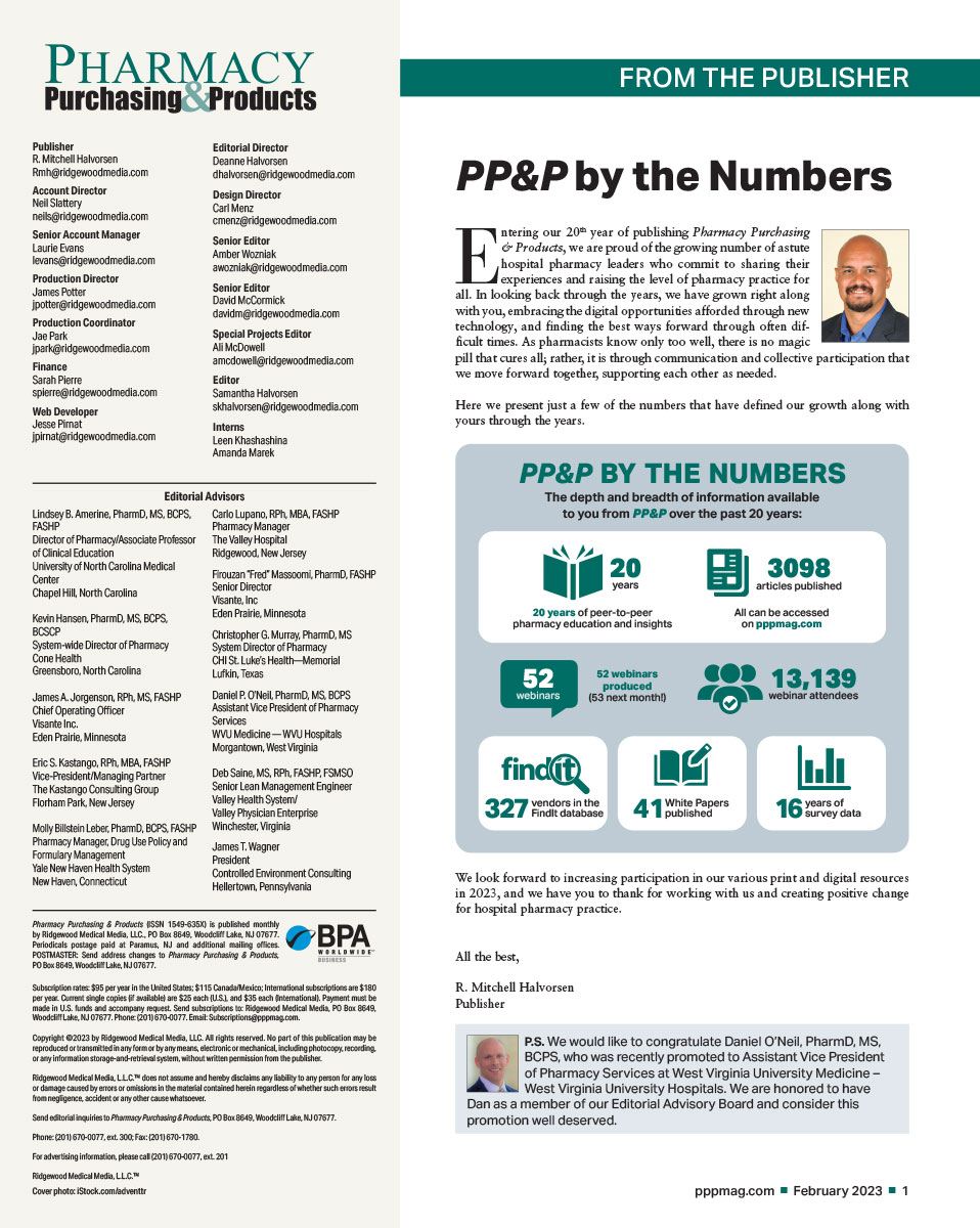 Pharmacy Purchasing & Products