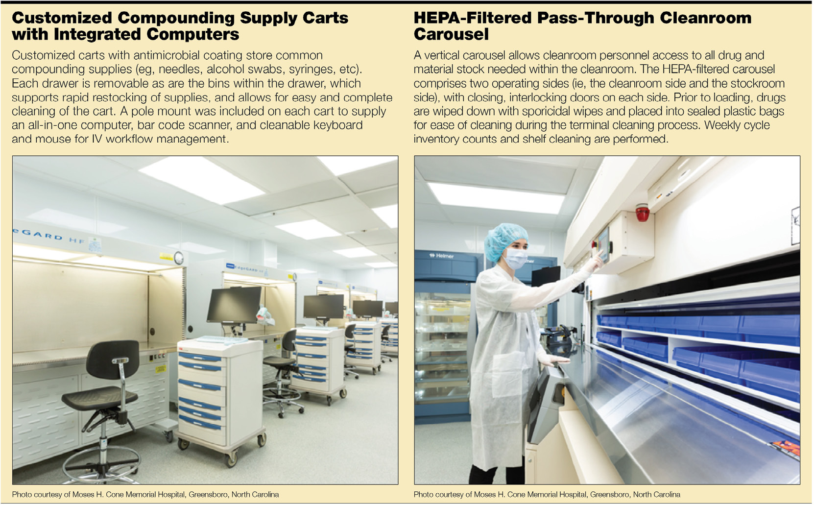 Designing the Pharmacy Cleanroom of the Future : July 2019 - Pharmacy ...