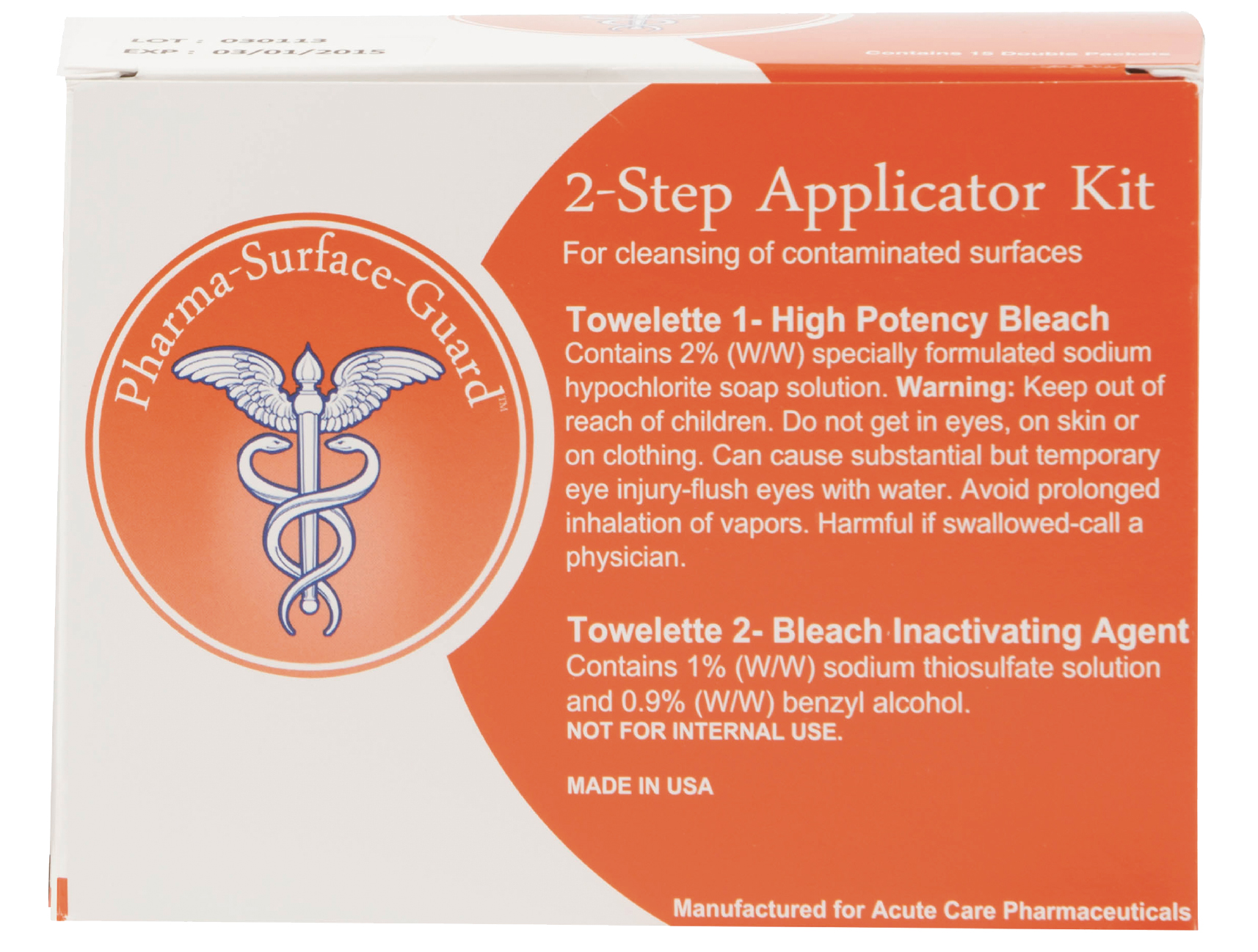 Cleaning Kit - Acute Care Pharmaceuticals - PP&P Magazine - Pharmacy ...