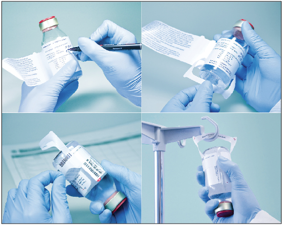 Hanging Label for Infusion Bottles - Schreiner MediPharm - PP&P ...