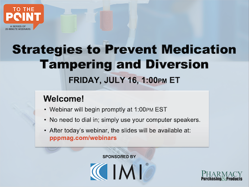 Webinars - Pharmacy Purchasing & Products Magazine