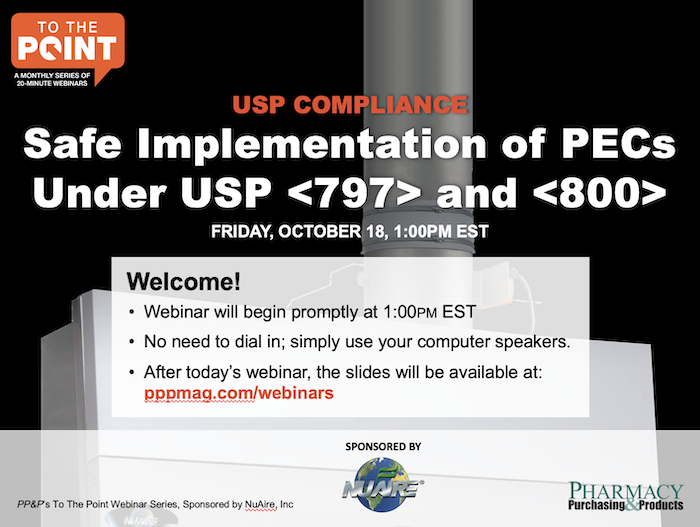 Webinars - Pharmacy Purchasing & Products Magazine