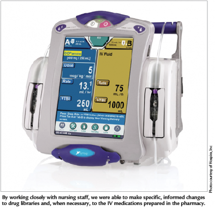 Advancing Medication Safety with Smart Pump Data : May 2011 - Pharmacy ...