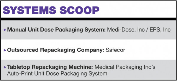 A Comprehensive Approach to Unit Dose Packaging : May 2019 - Pharmacy ...